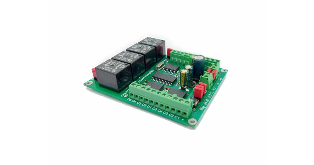 Digitools DigiSignal-X4ABC MÁV/német vasúti fényjelző eszközdekóder sw:040 - MiniBox.hu modell ...