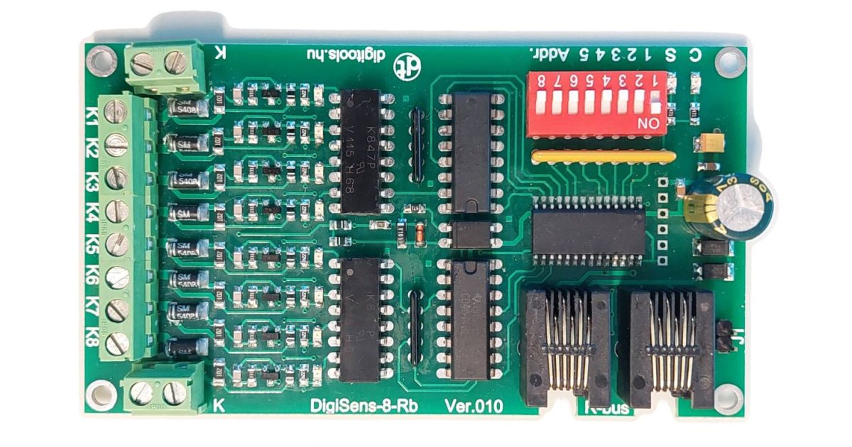 Digitools DigiSens-8Rb Foglaltság érzékelő - MiniBox.hu modell és makett webáruház