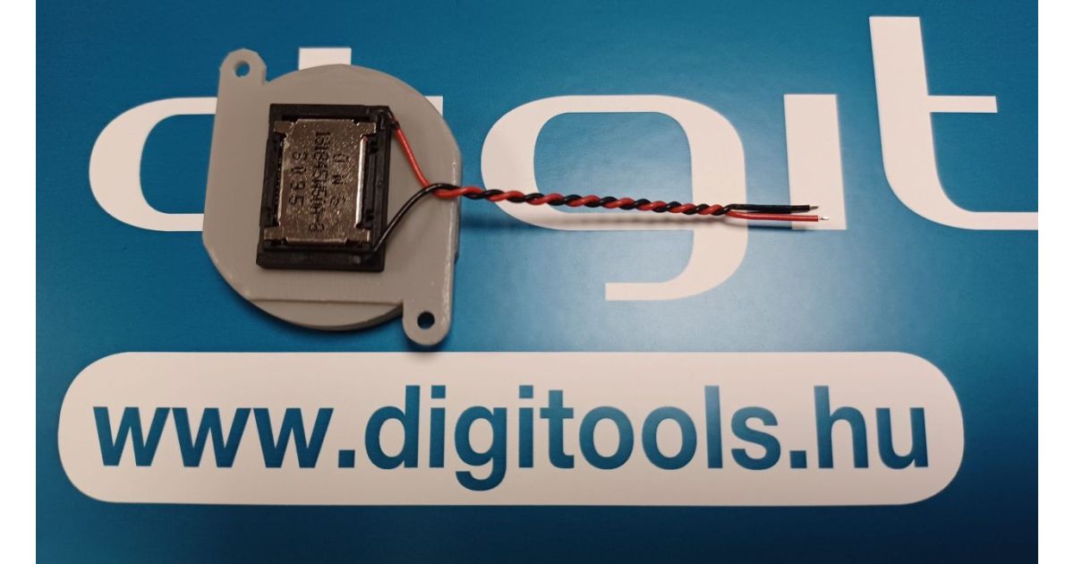 Digitools hangszóró hangvödörrel NMJ M61 Nohab dízelmozdonyhoz - MiniBox.hu modell és makett ...